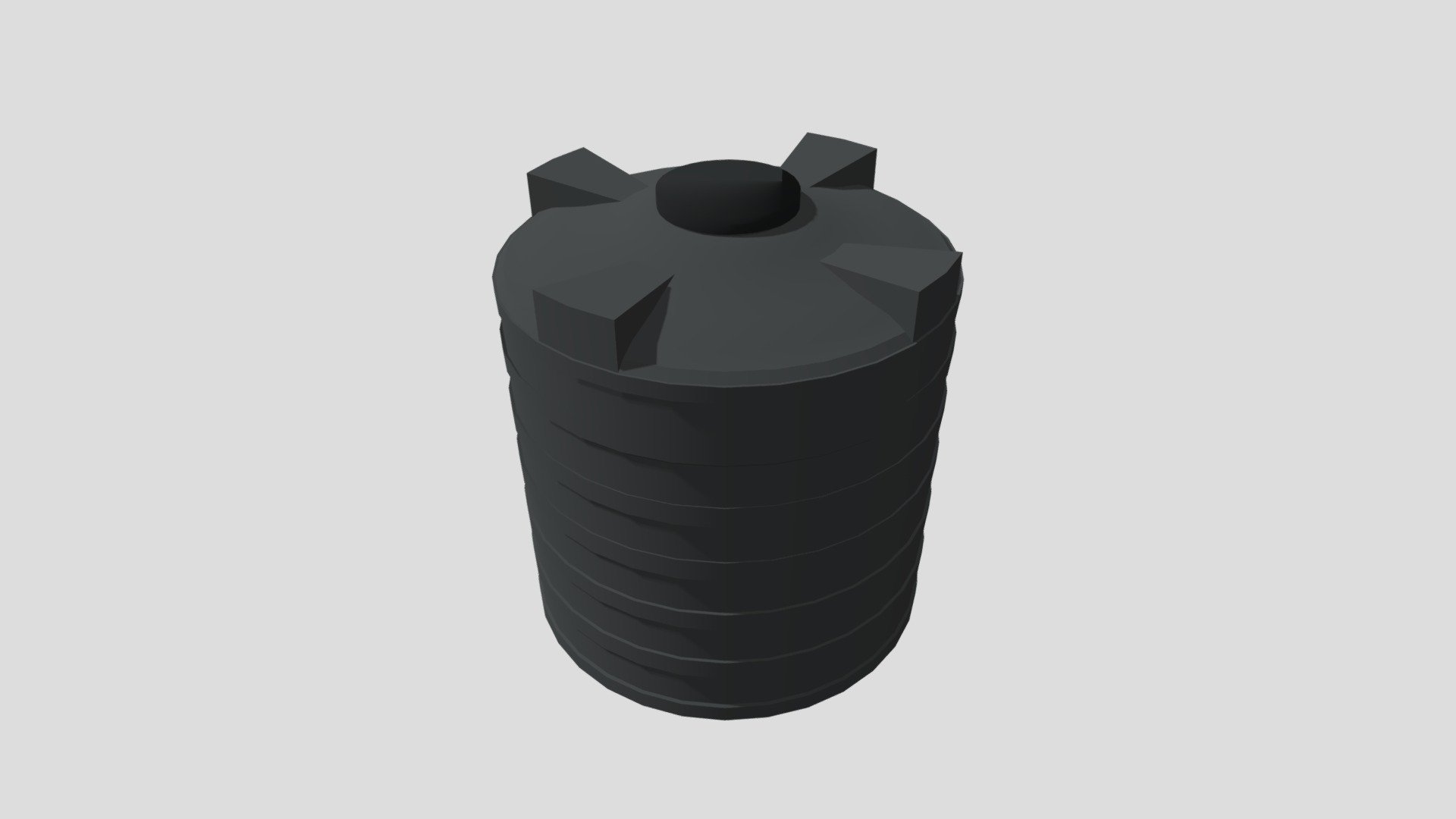 Plastic Water Tank 5000 Lts - Download Free 3D model by Maggadog ...