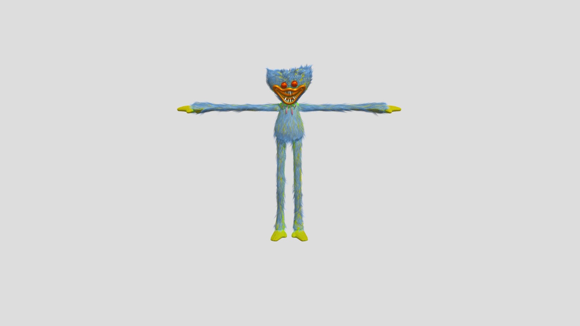 Huggy Wuggy - Download Free 3D model by Official Prismaplex3dx ...