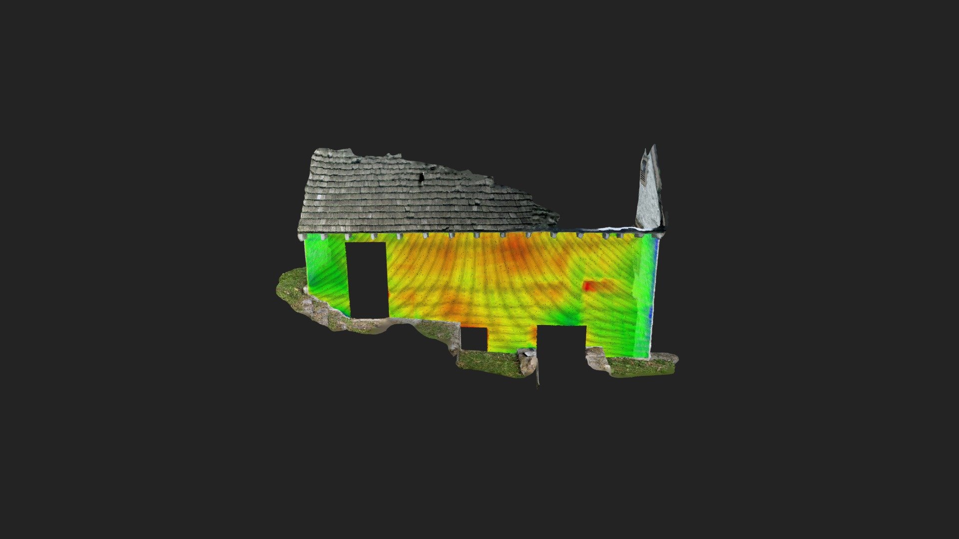 Colorized Out of Plane Wall Displacement - 3D model by ANA (@ana_exp ...