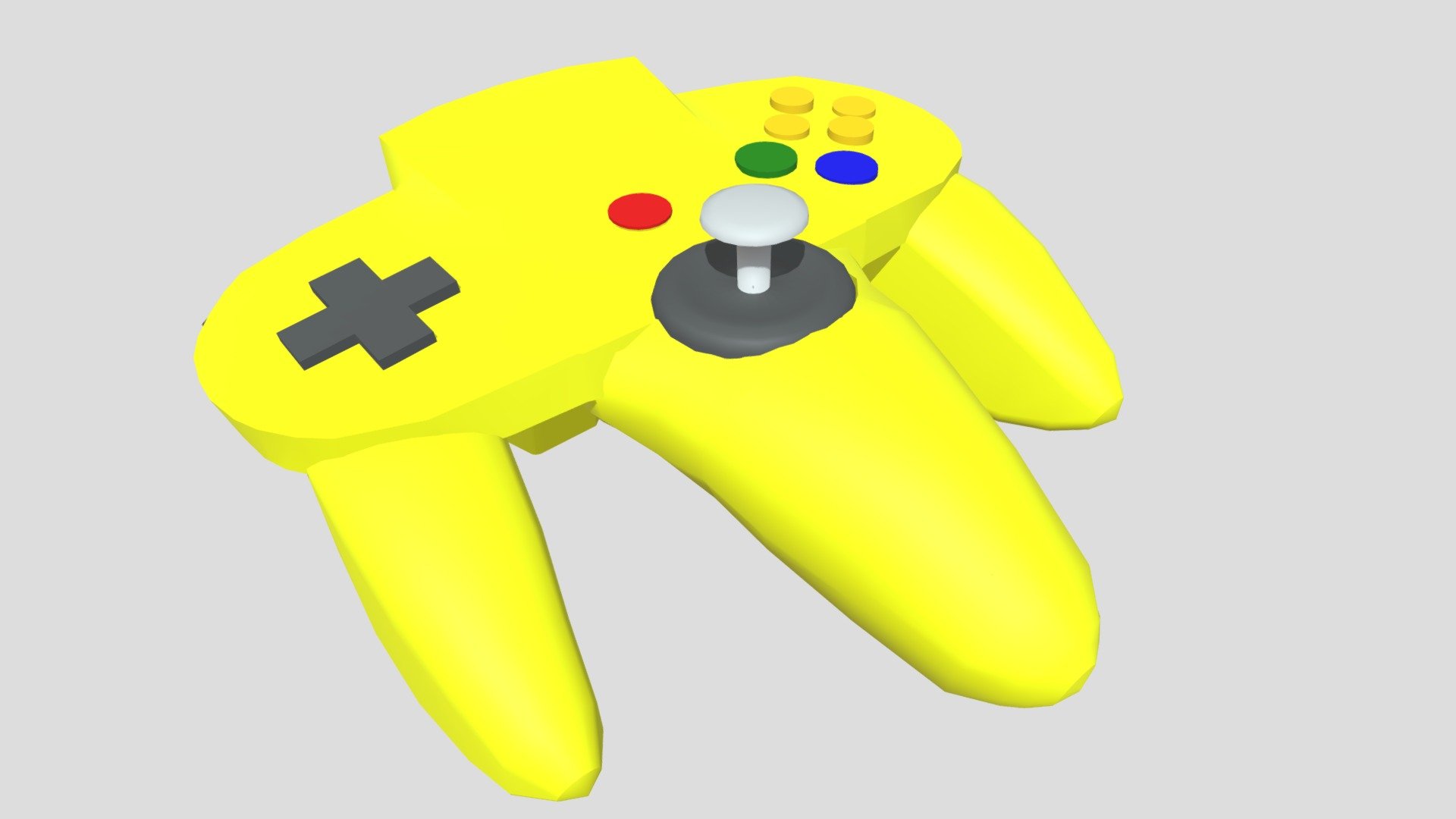 N64 - 3D model by PeterFluit [7cd416b] - Sketchfab
