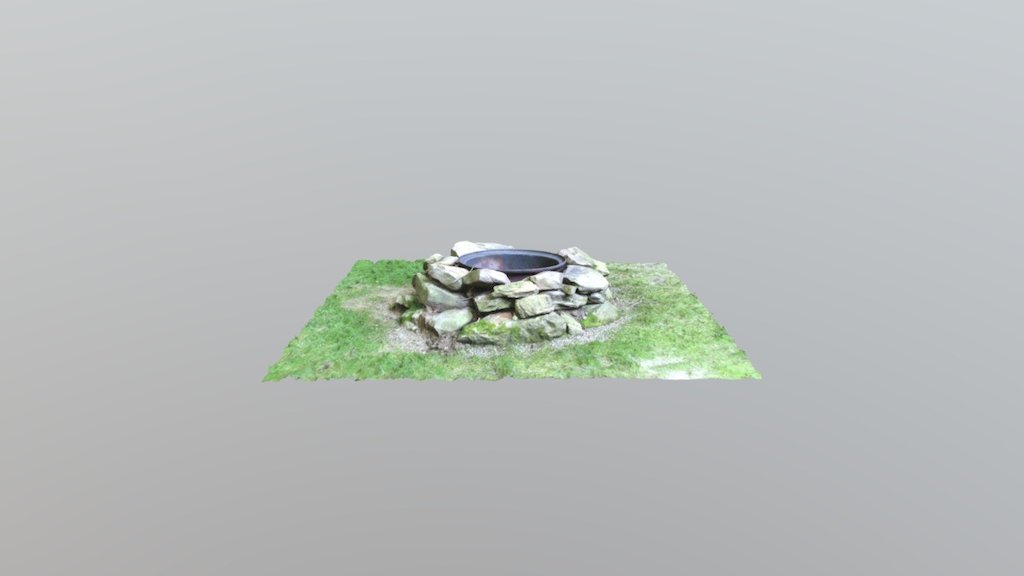 Stone Fire Pit - Download Free 3D model by pavus [7cd41ec] - Sketchfab