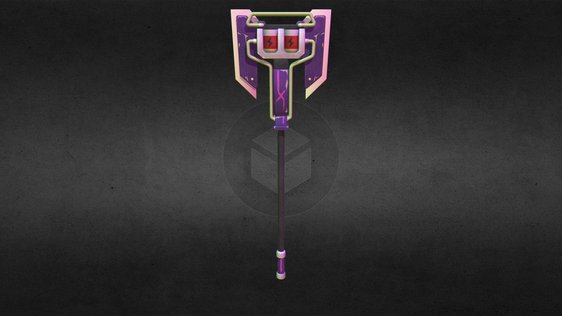 Argon Axe - Download Free 3D model by Cradle of the Cube (@Observer ...