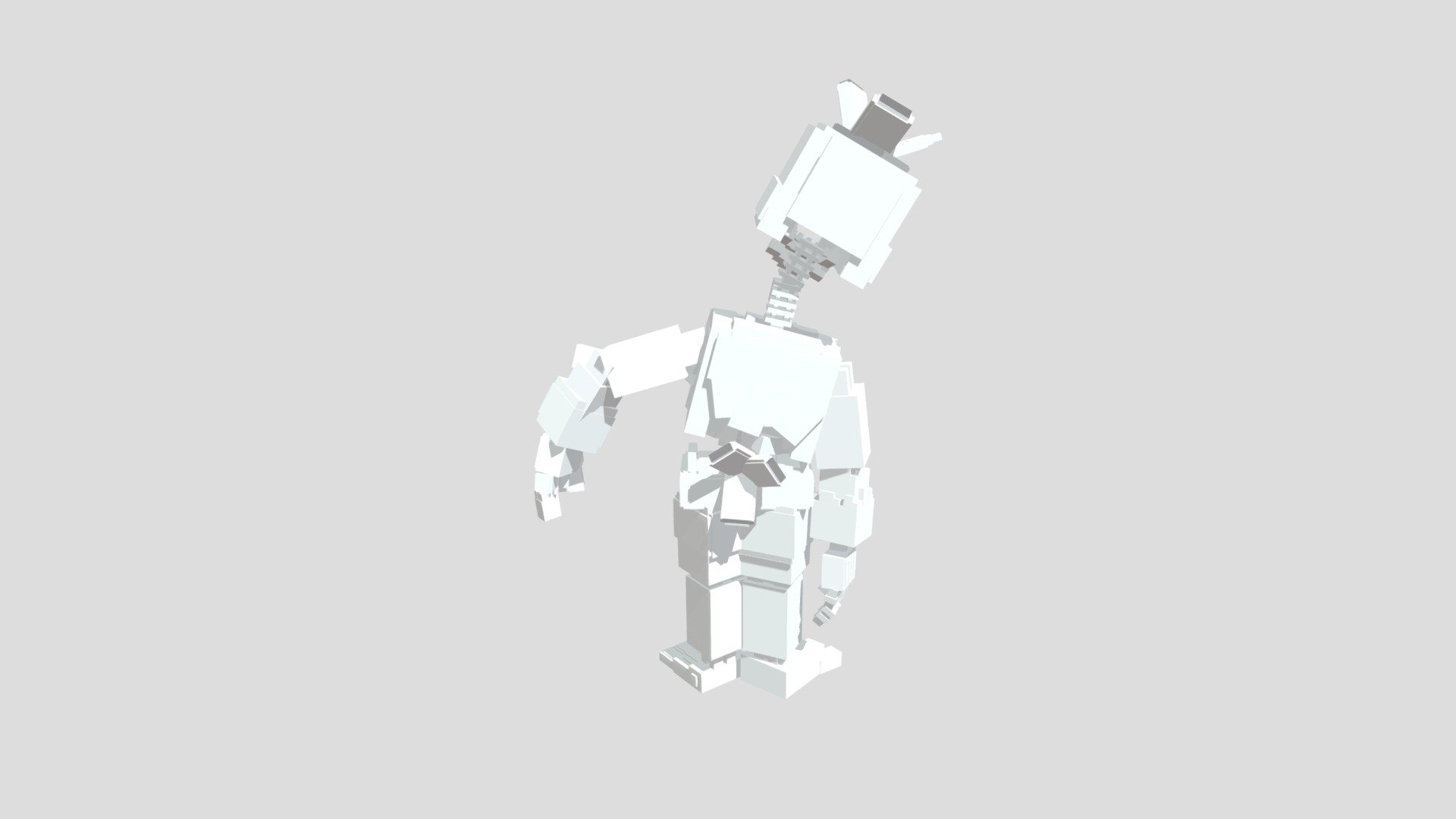 Voxel W Toy Chica - 3D model by 🍕 | Swizzie's | 🍕 (@paulayque) [7cd4be8 ...