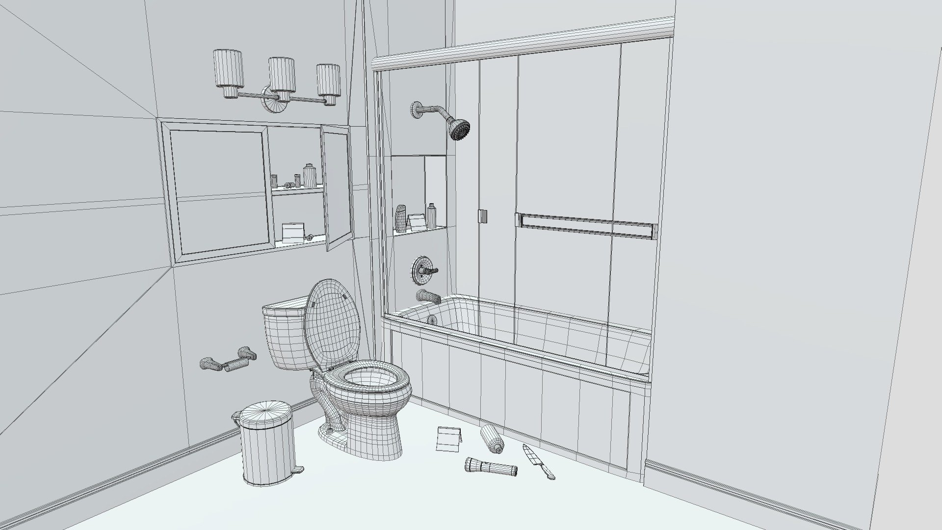 Test - Wireframe - 3D model by SimSahin [7cd6470] - Sketchfab
