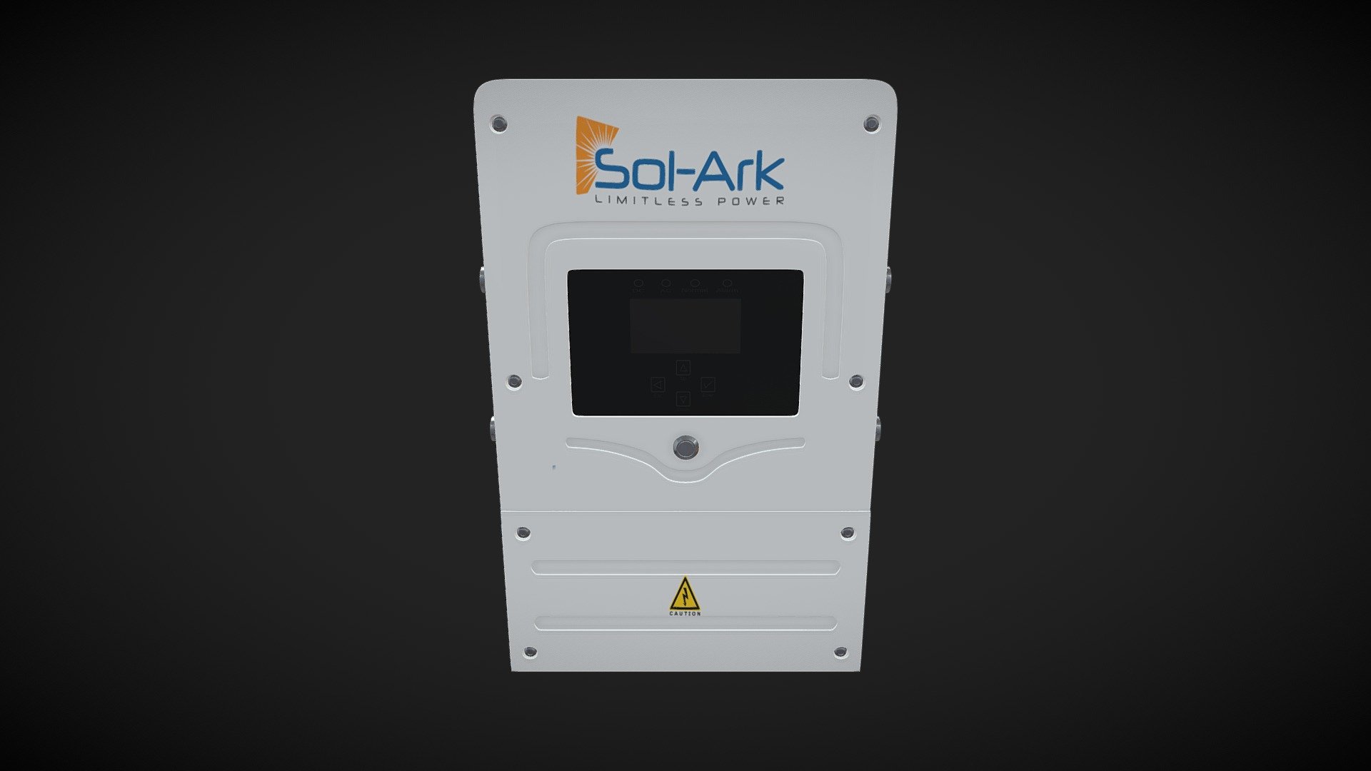 Solar Inverter - 3D model by shree (@shreemahajan) [7cd6a7d] - Sketchfab