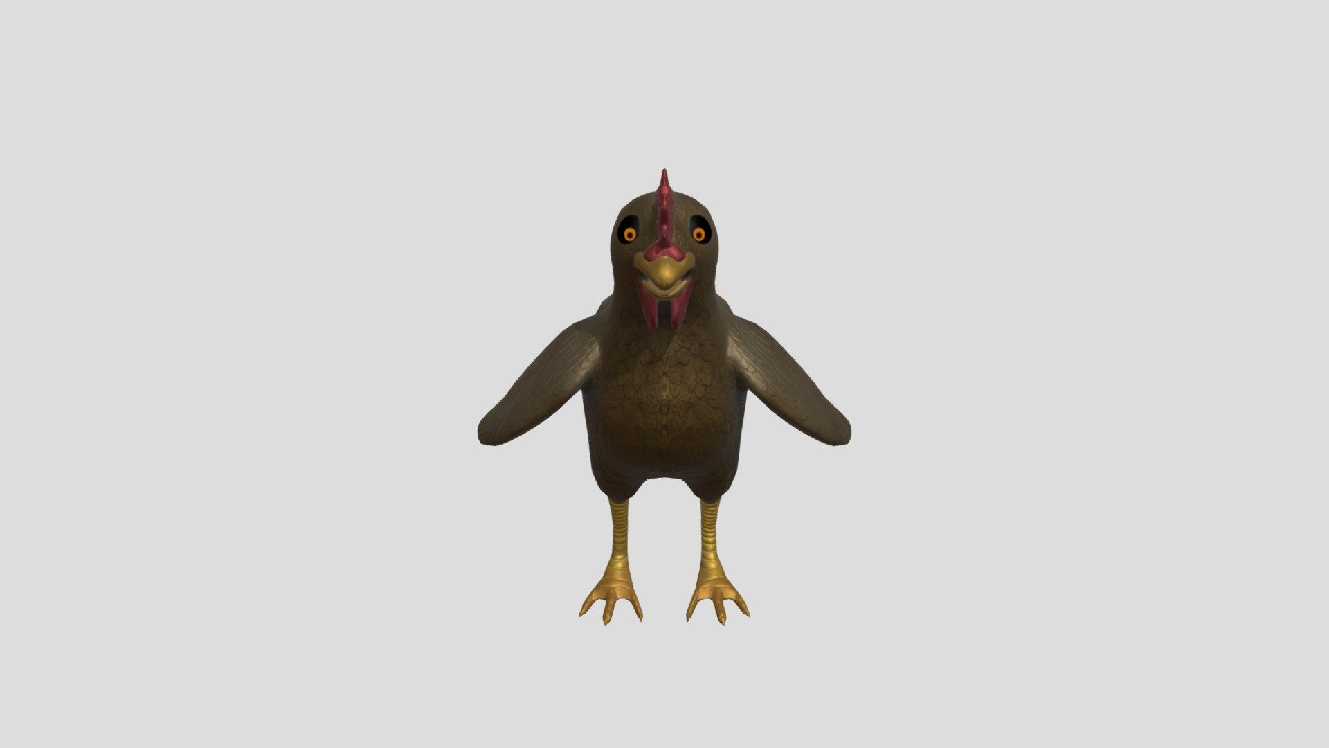 Chicken Grunt - Download Free 3D model by Izrael Pearman ...