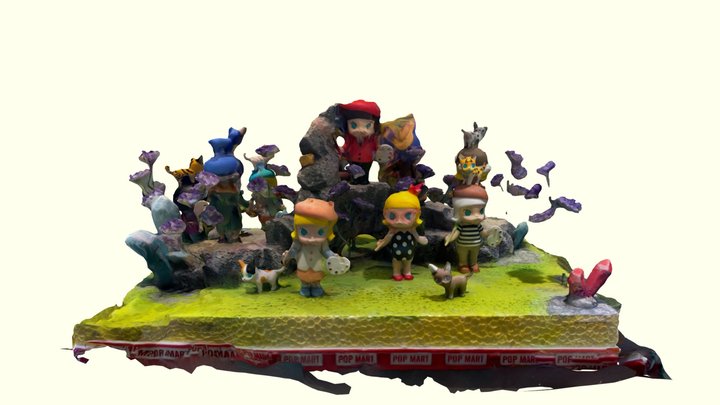 Pop-mart 3D models - Sketchfab