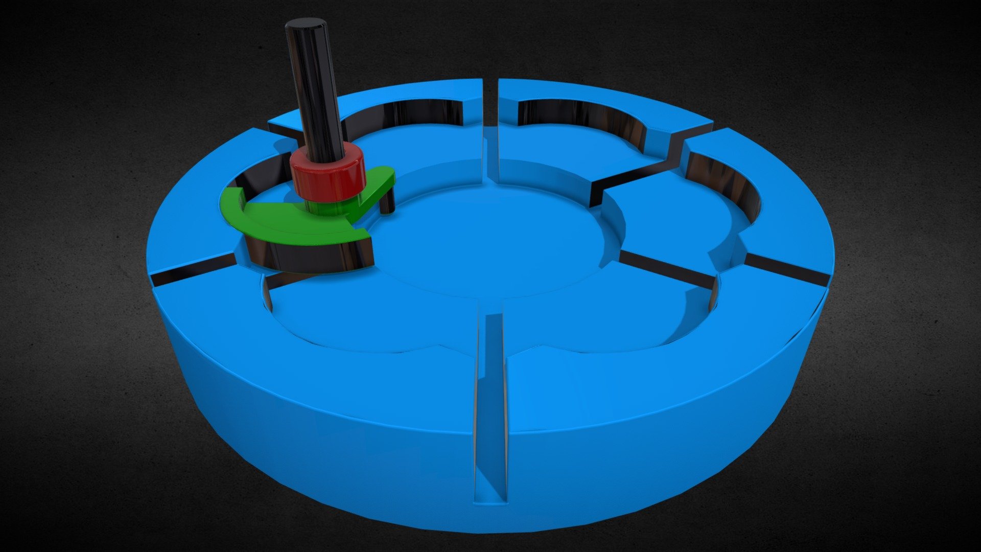 Internal Geneva Mechanism - Download Free 3D model by trinityscsp ...