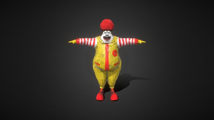 Ronald-mcdonald 3D models - Sketchfab