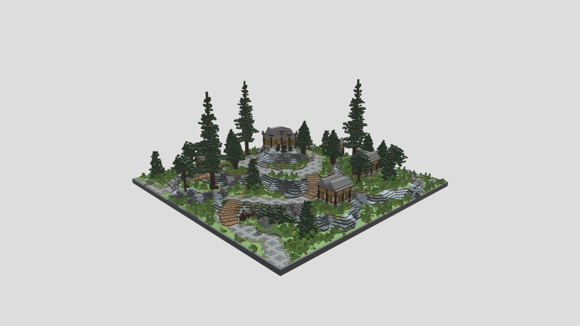 HCF Koth - VILLAGE Theme - Download Free 3D model by AstrumProjects ...