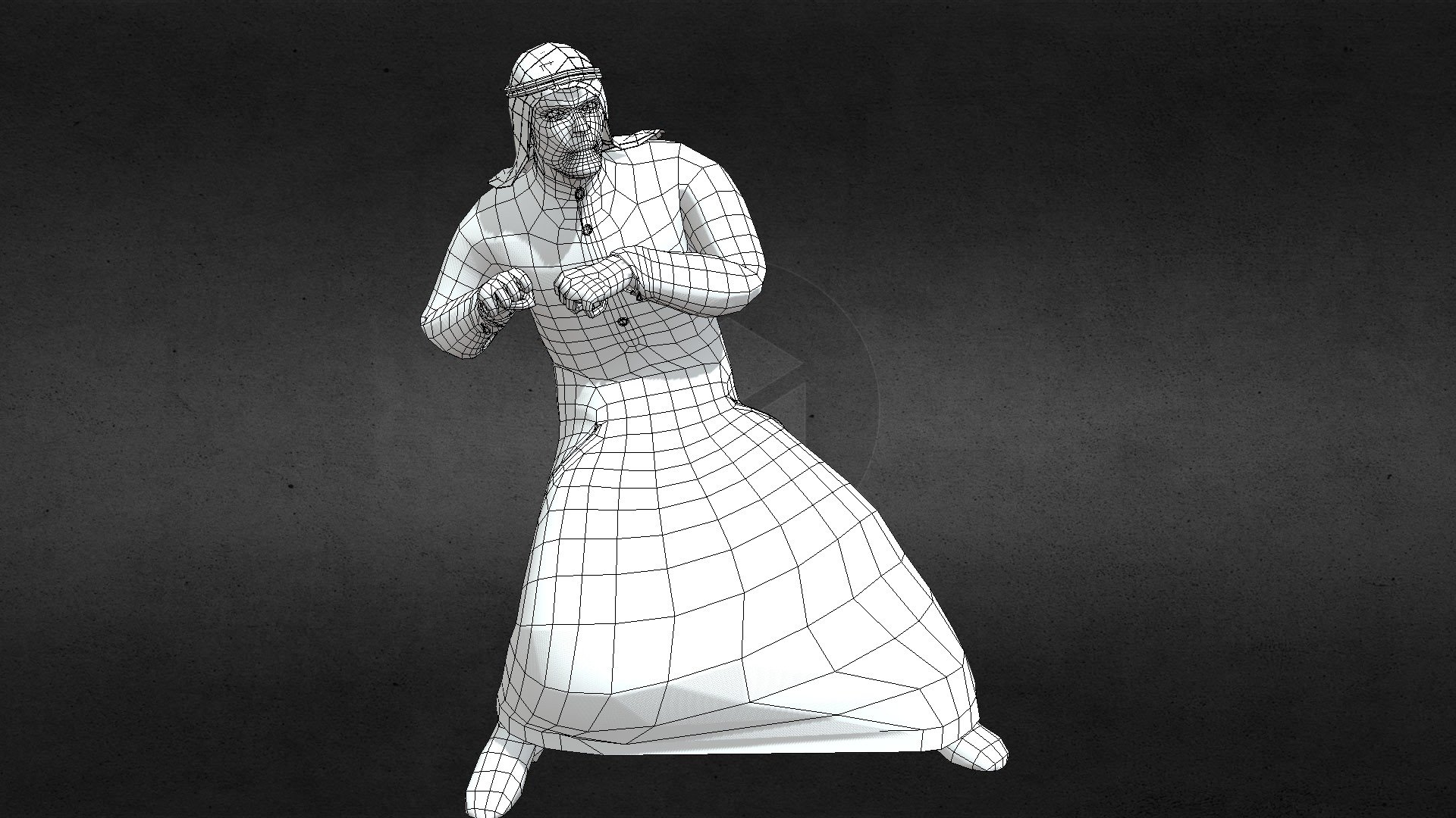Arab Man - Silly Dancing - 3D model by Budots Media (@BudotsMedia ...