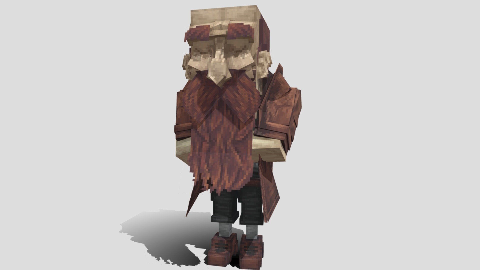 A Nitwit Villager! - 3D model by Pelican (@pelican18) [7cded3b] - Sketchfab