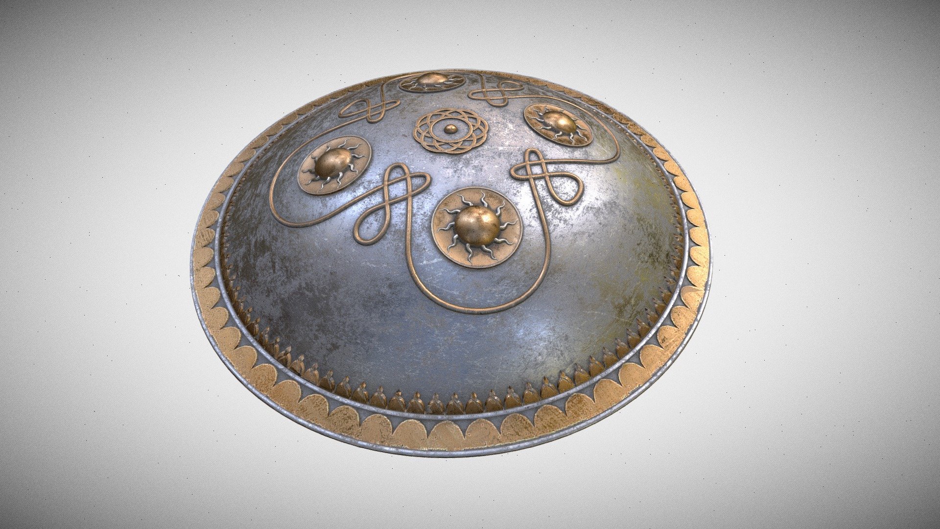 Shield - 3D model by rashmikadushan [7cdfd5f] - Sketchfab