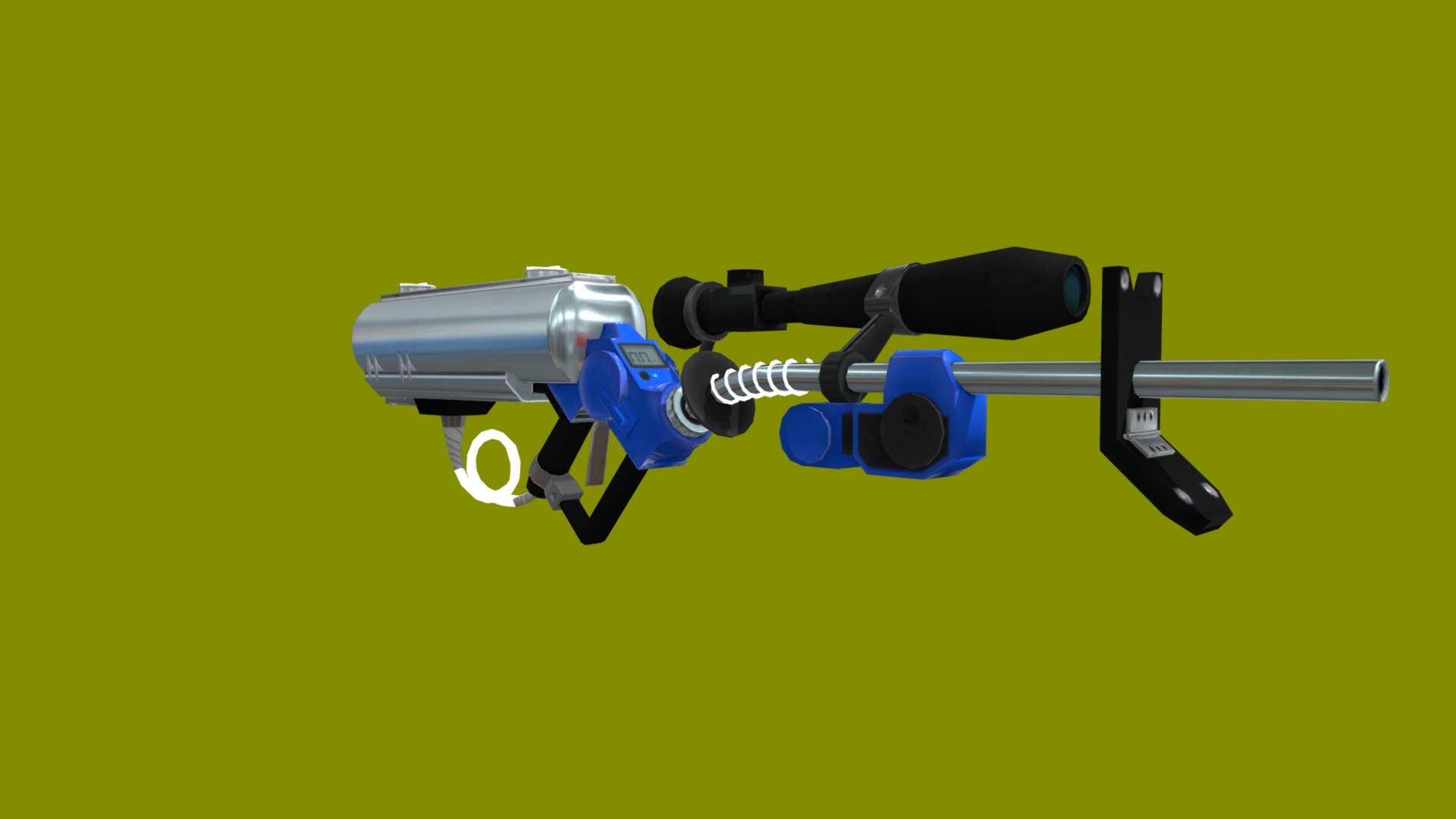 Nintendo Switch - Splatoon 3 - E-liter 4K Scope - Download Free 3D ...