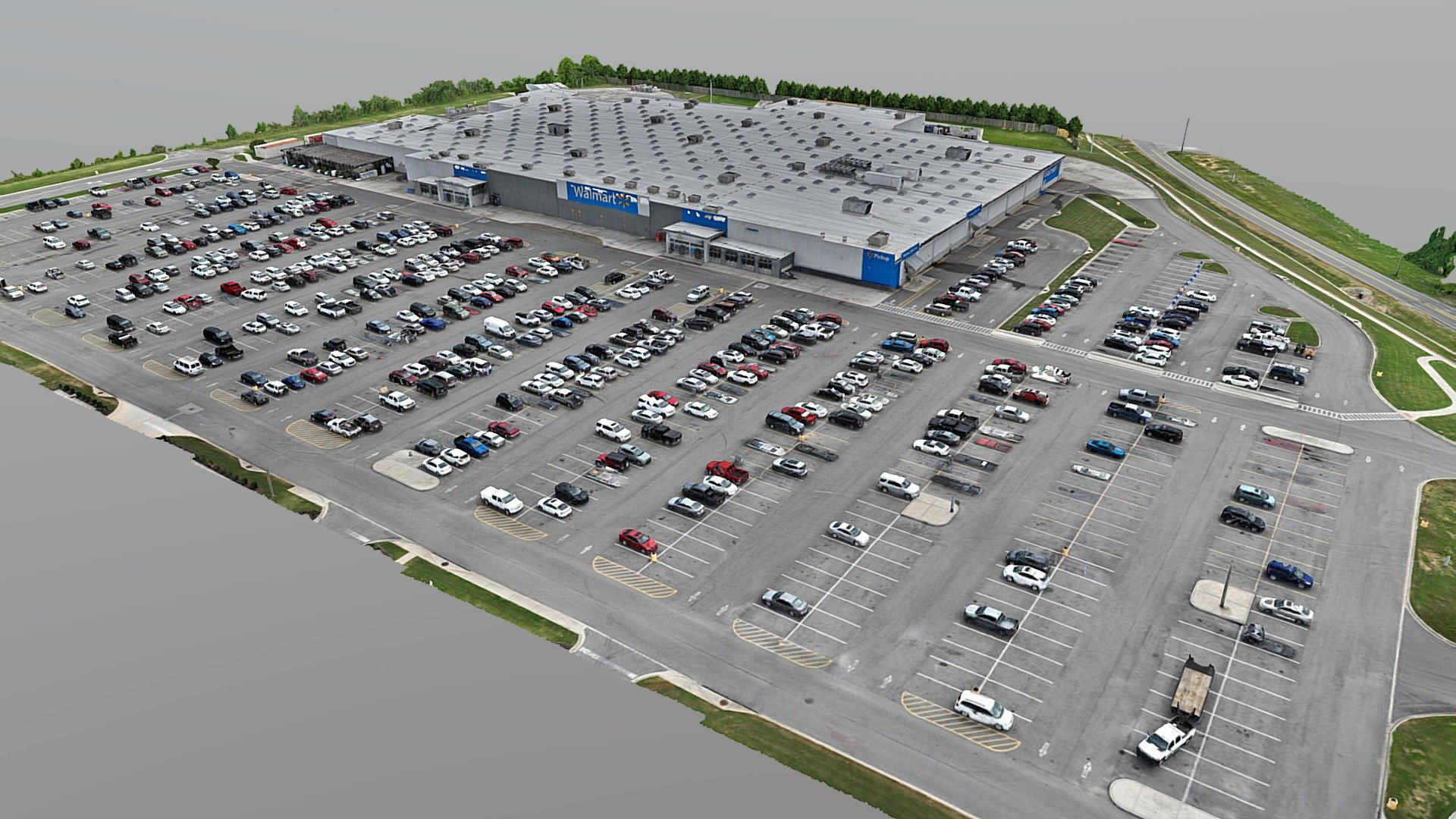 Wal-Mart - Download Free 3D model by johnnokomis [7ce291b] - Sketchfab