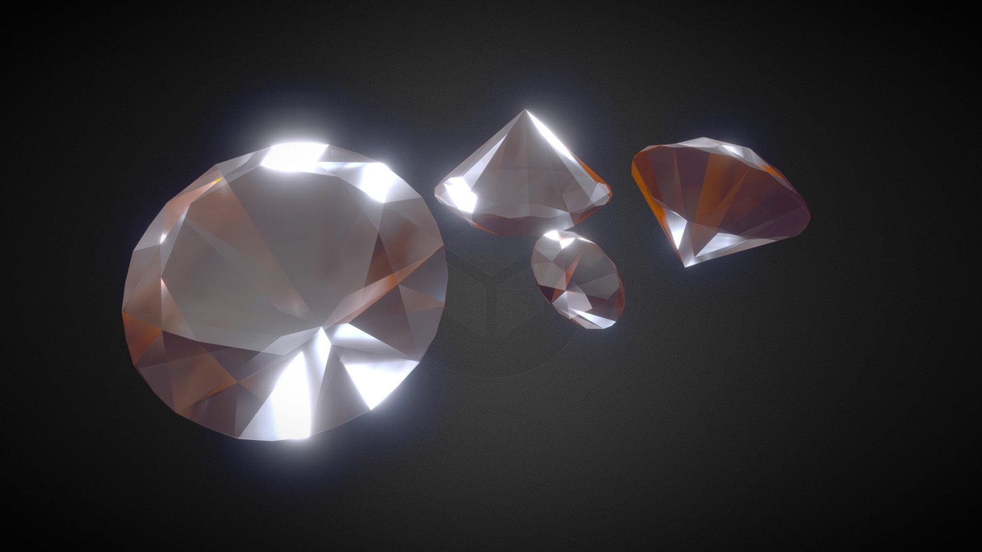 Diamond - Download Free 3D model by Moren (@cwc) [7ce4669] - Sketchfab