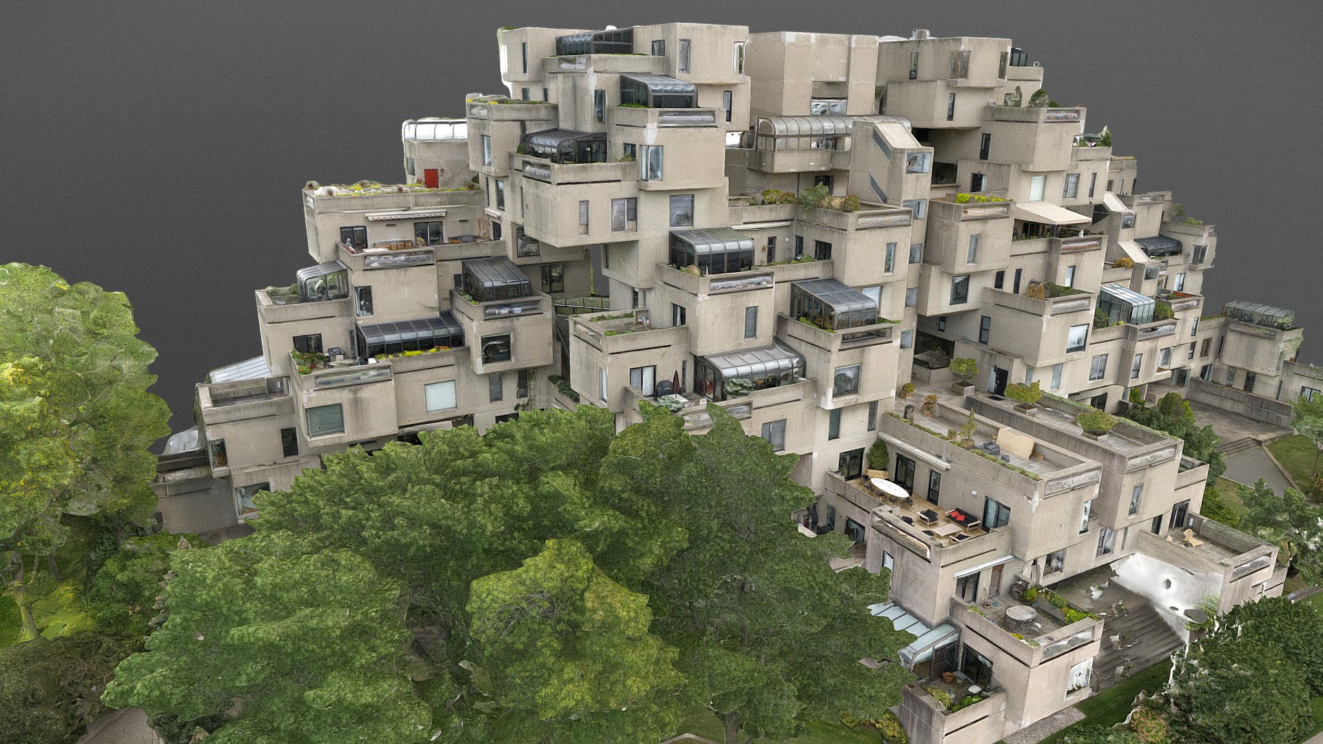 Habitat 67 dataset - Download Free 3D model by axonite [7ce91e5] - Sketchfab