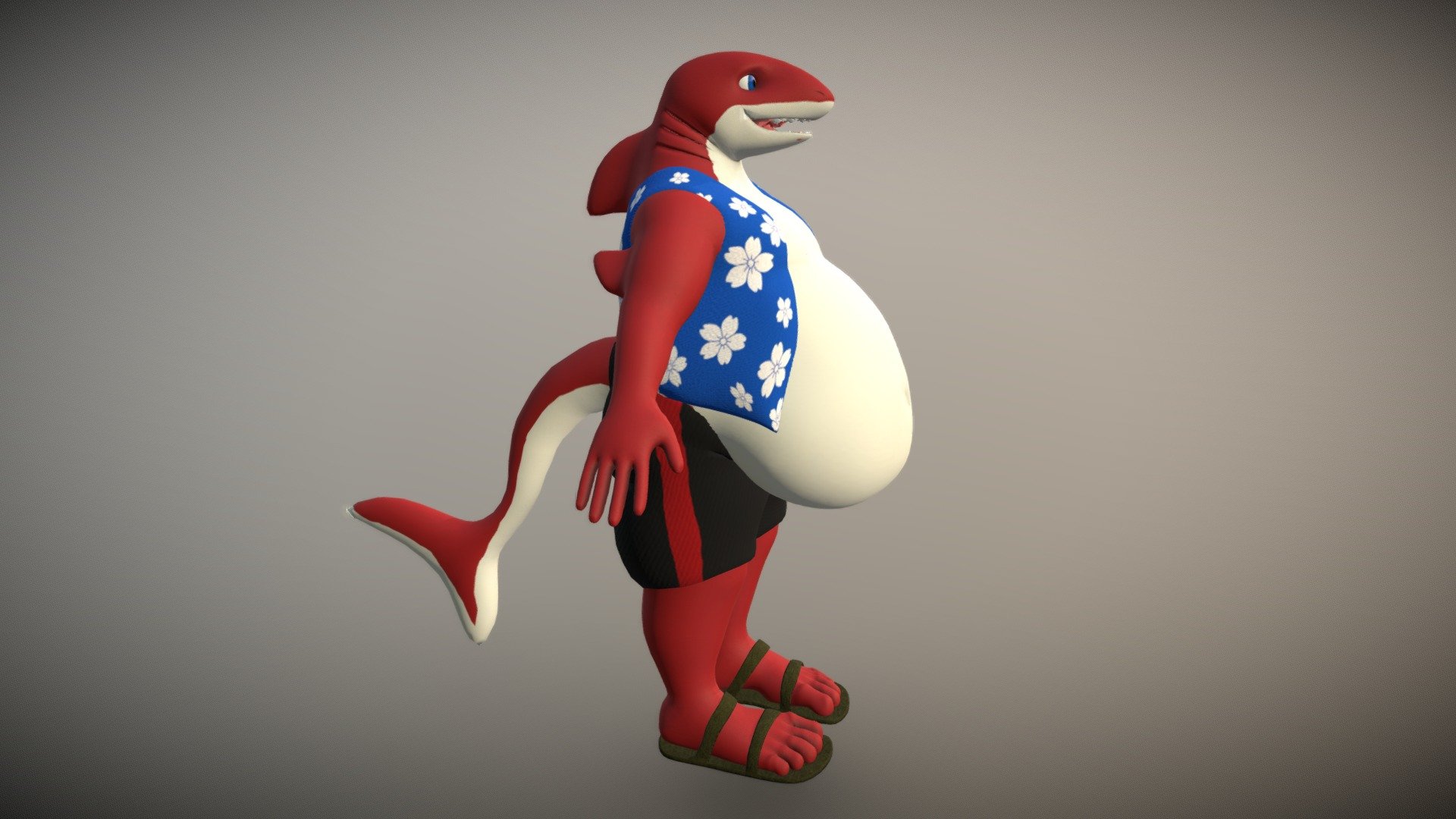[Old Version] IronGut The Shark - Download Free 3D model by irongut1 ...