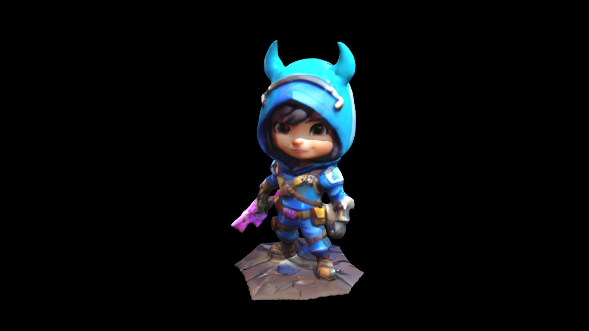 Hero Fighter - Download Free 3D model by klrxyz [7cea6ff] - Sketchfab
