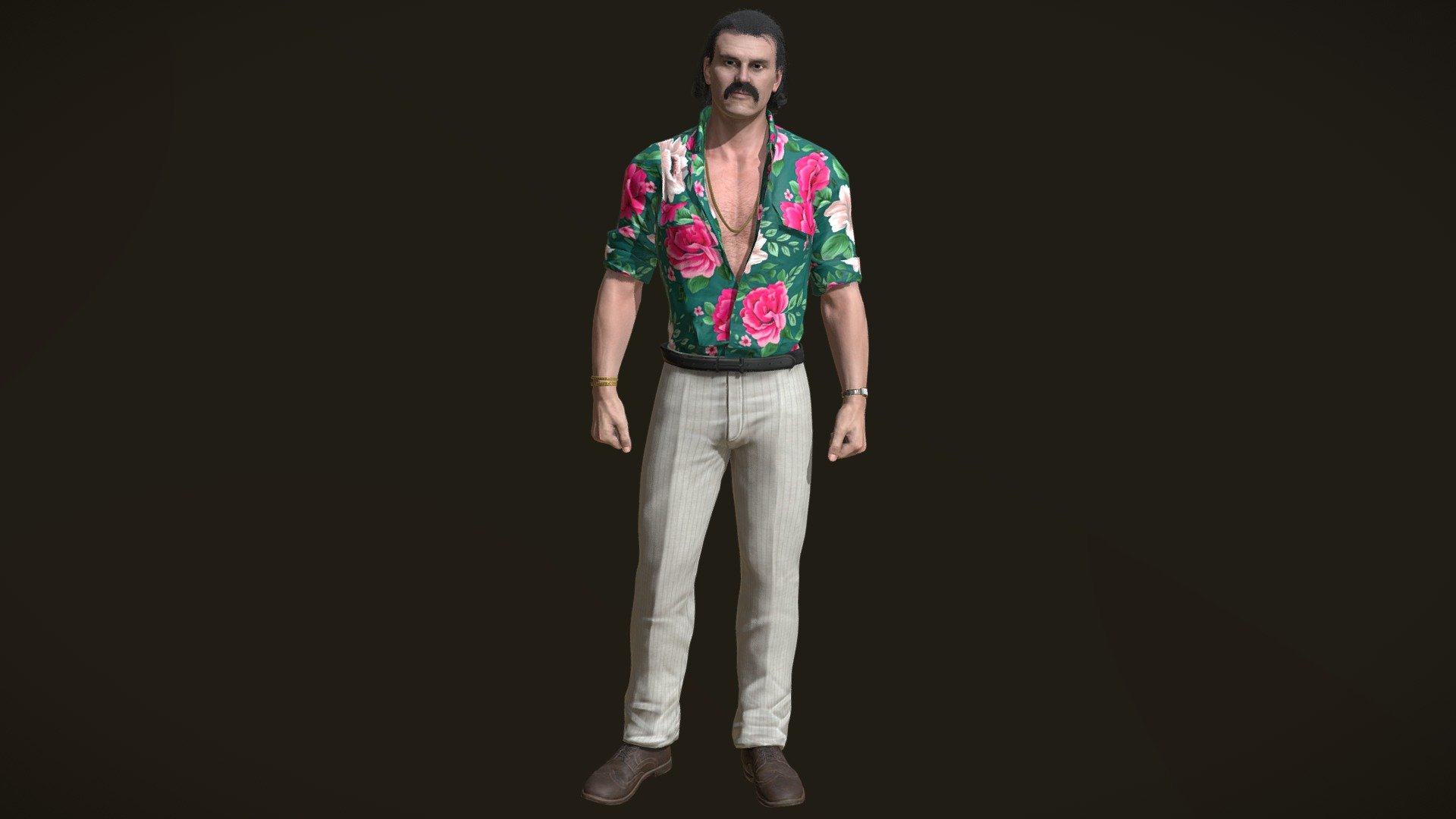 Gangster (Mafia) PBR Game Ready - Buy Royalty Free 3D model by ...