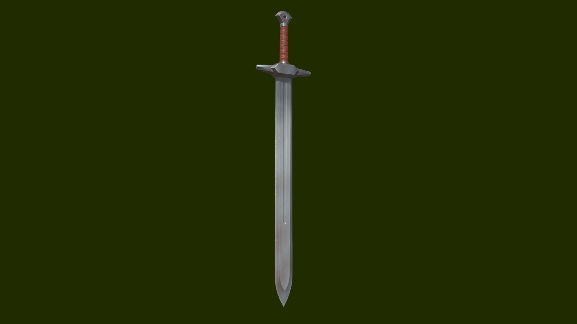 Ordon Sword - Zelda Twilight Princess - 3D model by Alex L.B Art 2D/3D (@alexl.b) [7cecb81 ...