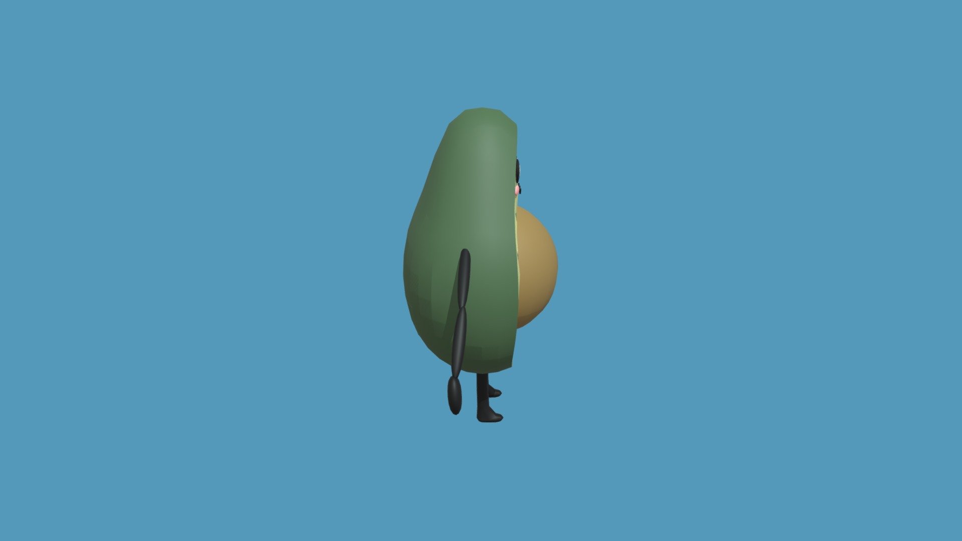6316680047_Avocado Dance - 3D model by KittiyaPon [7ced41a] - Sketchfab