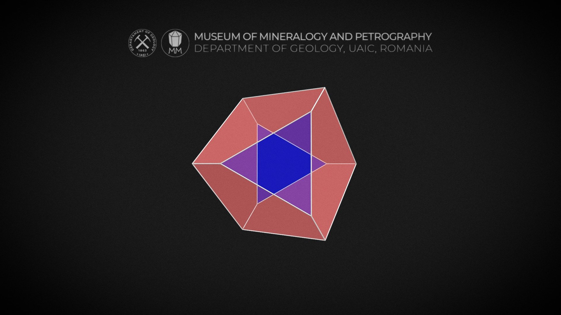 Crystallographic form of Alunite - 3D model by Museum of Mineralogy and ...