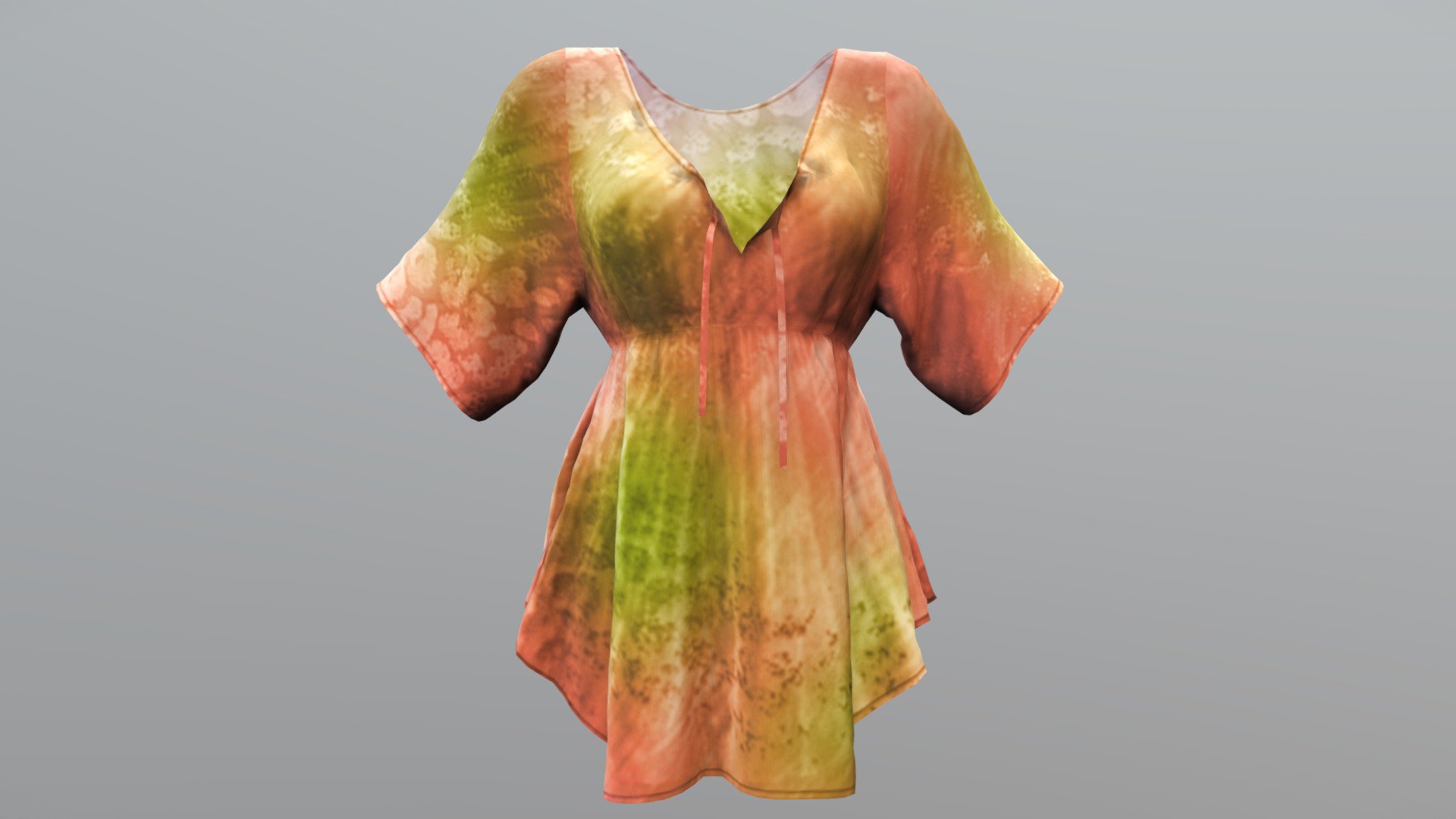 Female Tunic Dress - Buy Royalty Free 3D model by 3dia [7cf263c ...