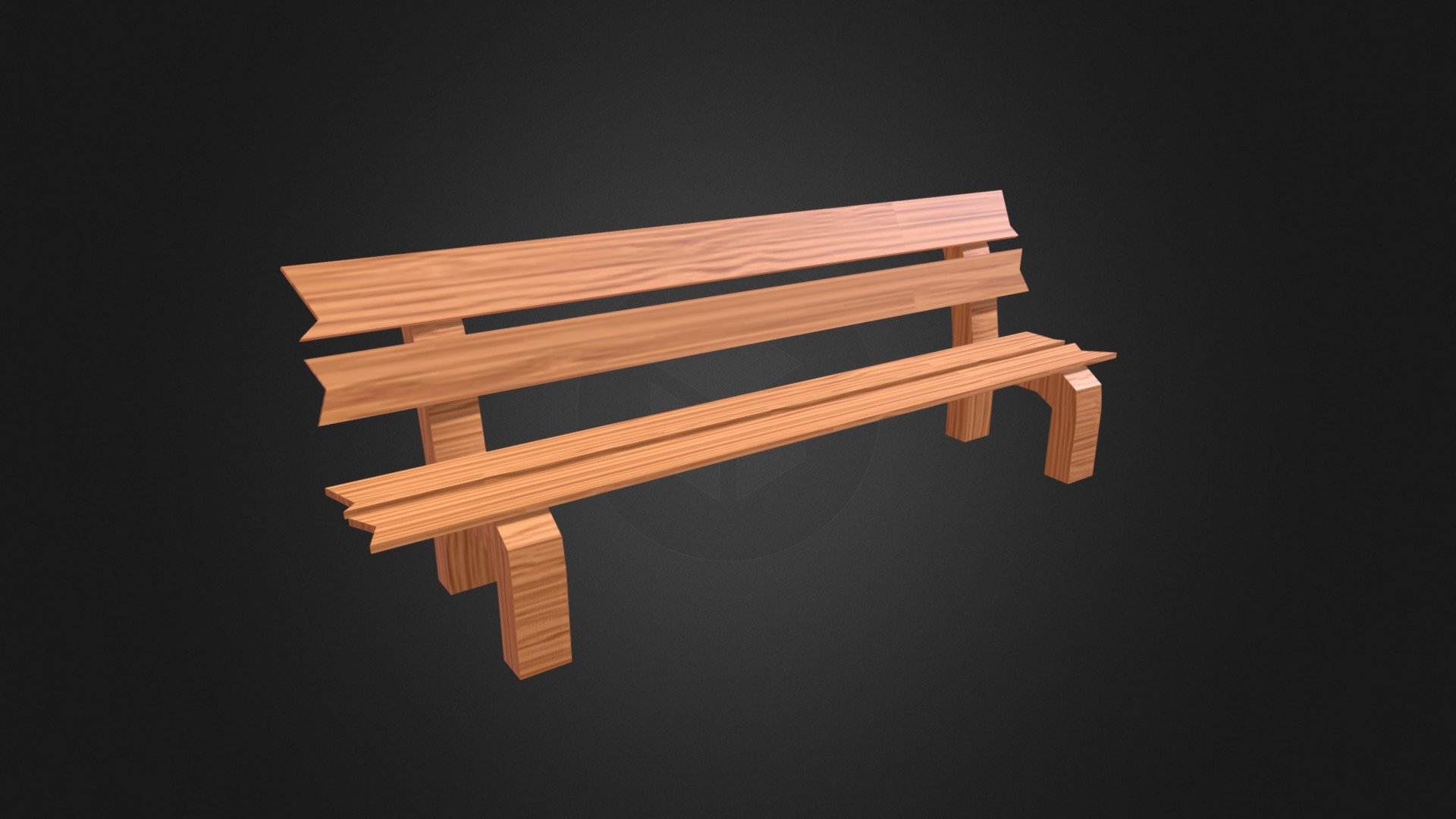 Bench - 3D model by sandeep.s [7cf3bfb] - Sketchfab