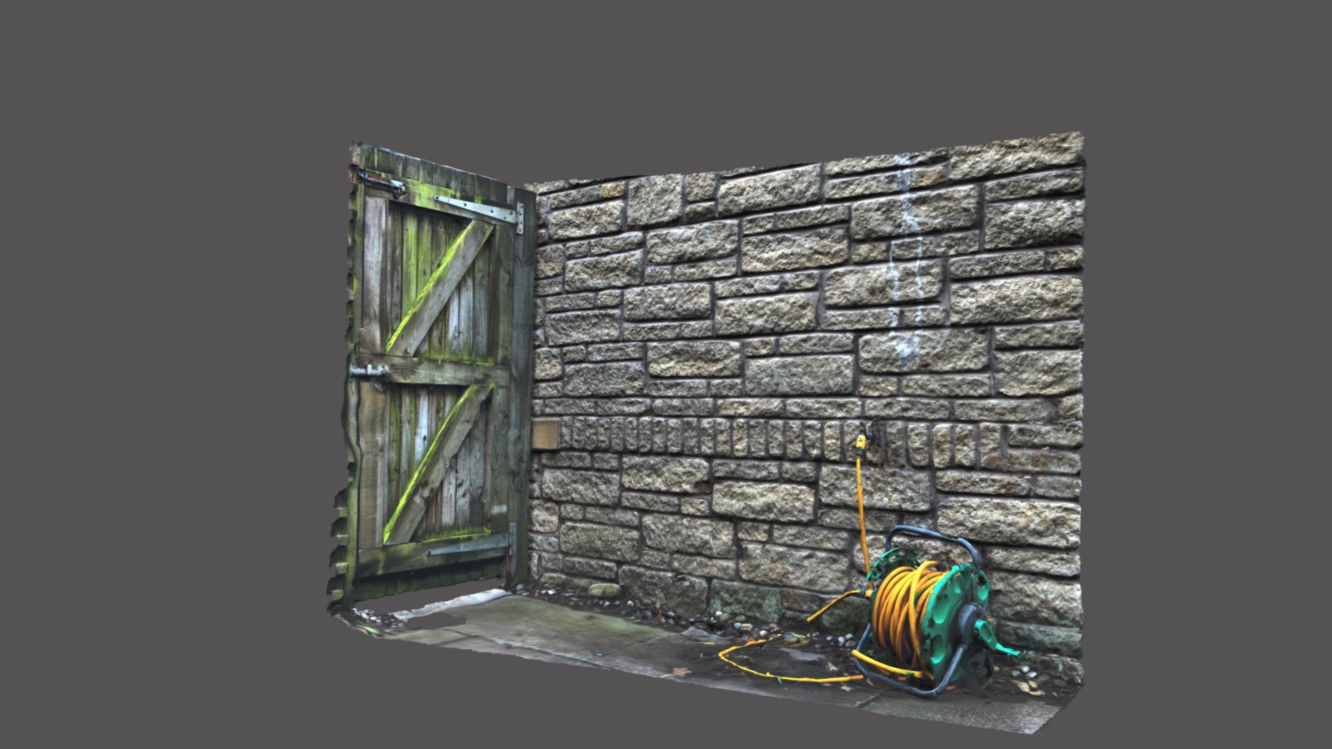 Garden Gate - 3D model by Forth Air (@forthair) [7cf43cc] - Sketchfab