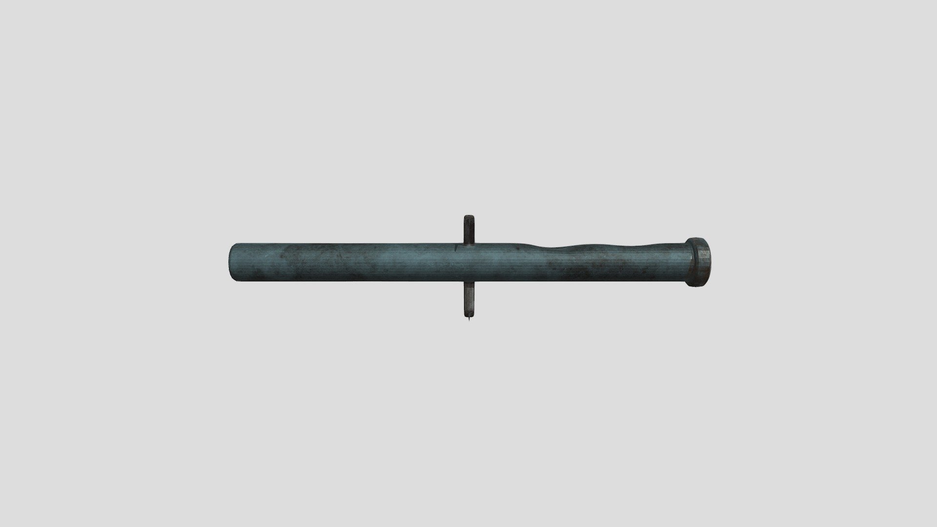Long Straight Pipe With Brace - 3D model by DeYen [7cf6188] - Sketchfab