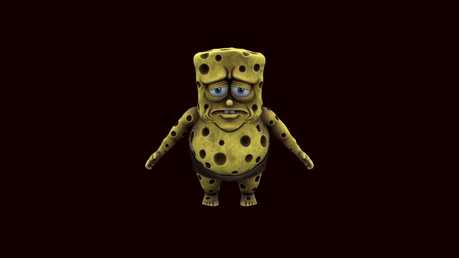 Sad Bob - 3D model by CyberrSculptorr17 [7cfabbf] - Sketchfab