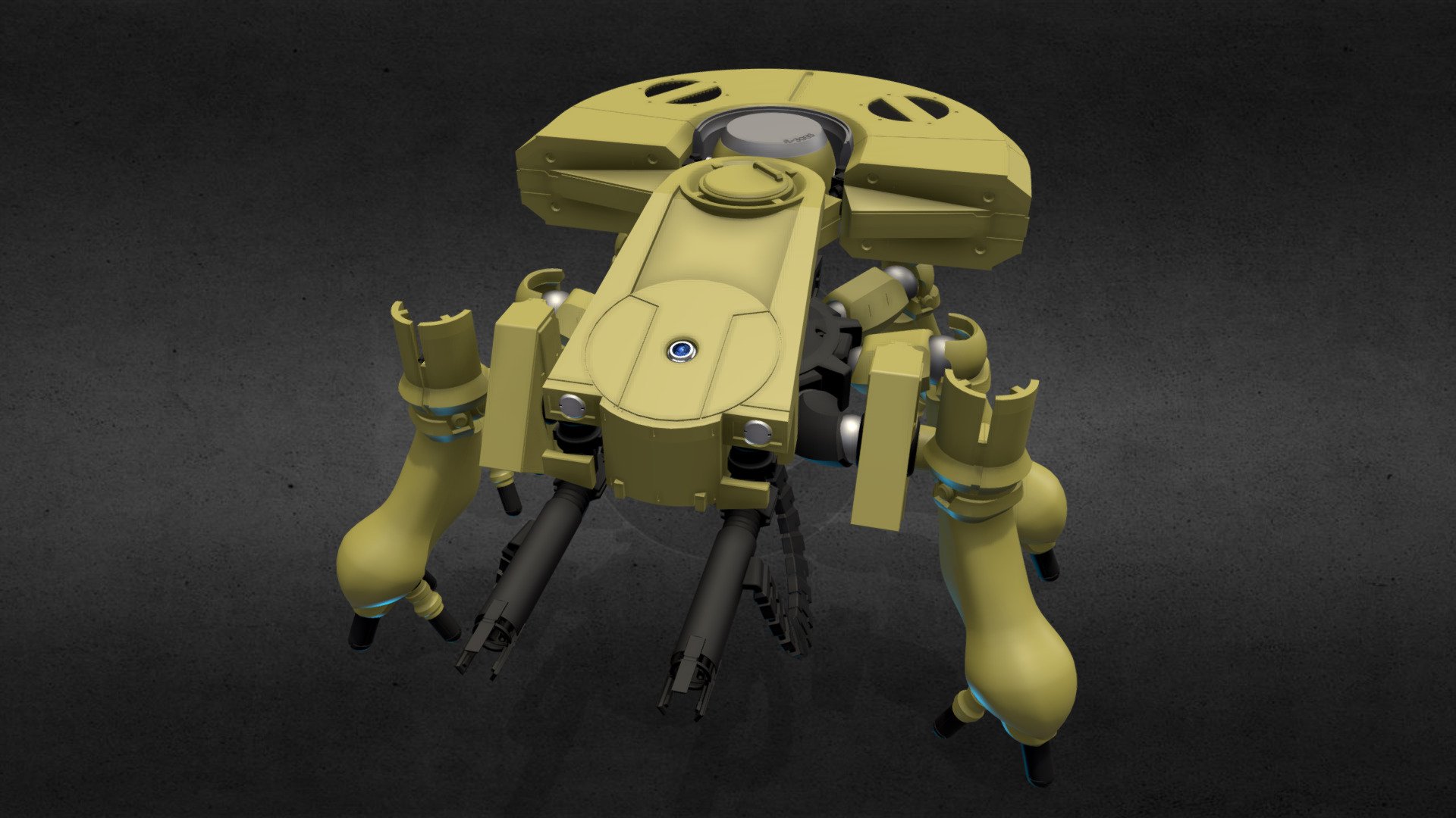 Ghost in the shell T08A2 - 3D model by macro45 [7cfdef2] - Sketchfab