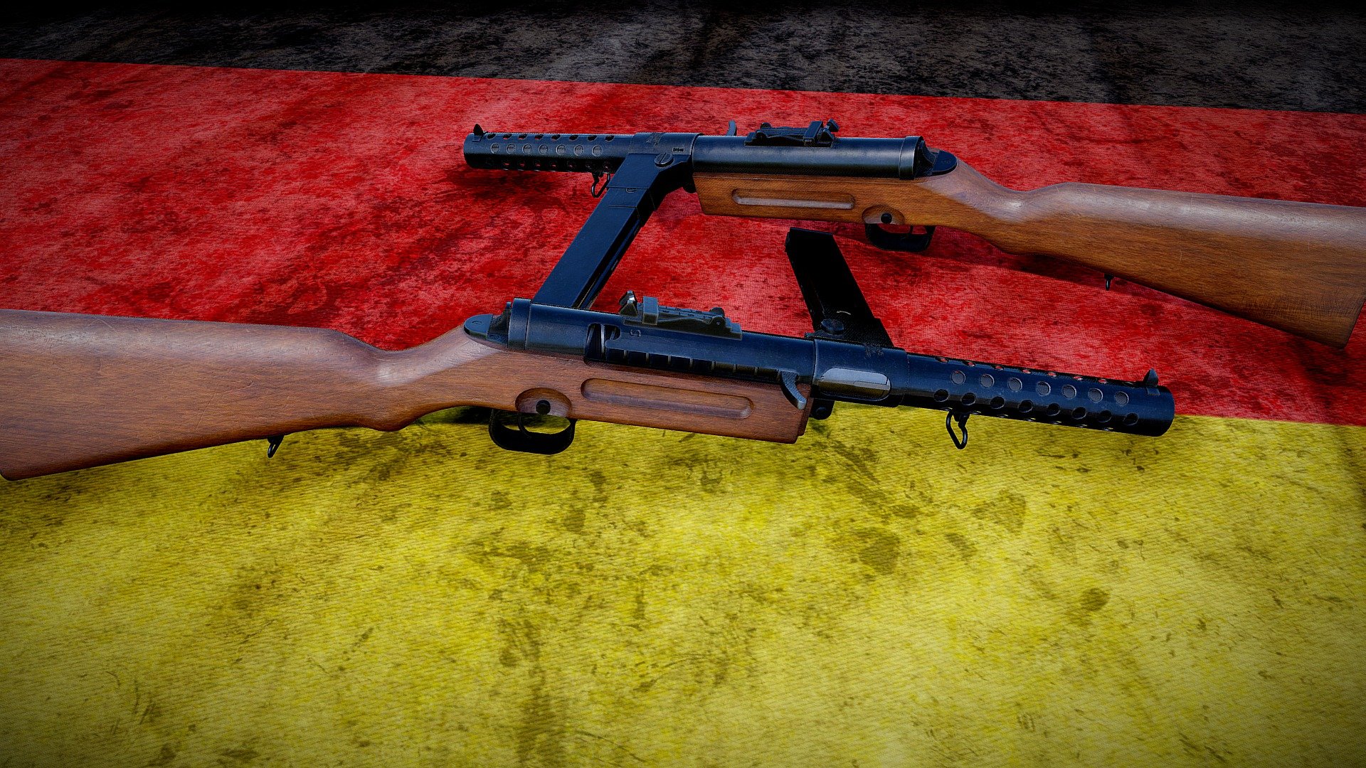 MP 28/II Schmeisser - 3D model by Petr.Tlach [7cffaa7] - Sketchfab