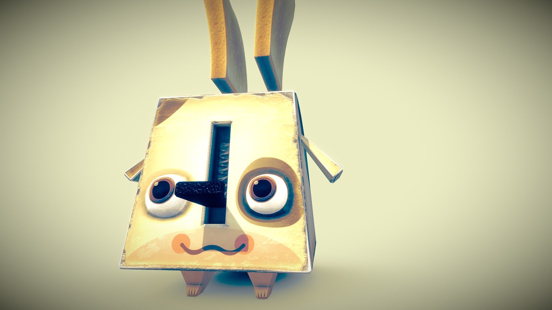 toaster dog 2 - 3D model by spookles [7d0081d] - Sketchfab