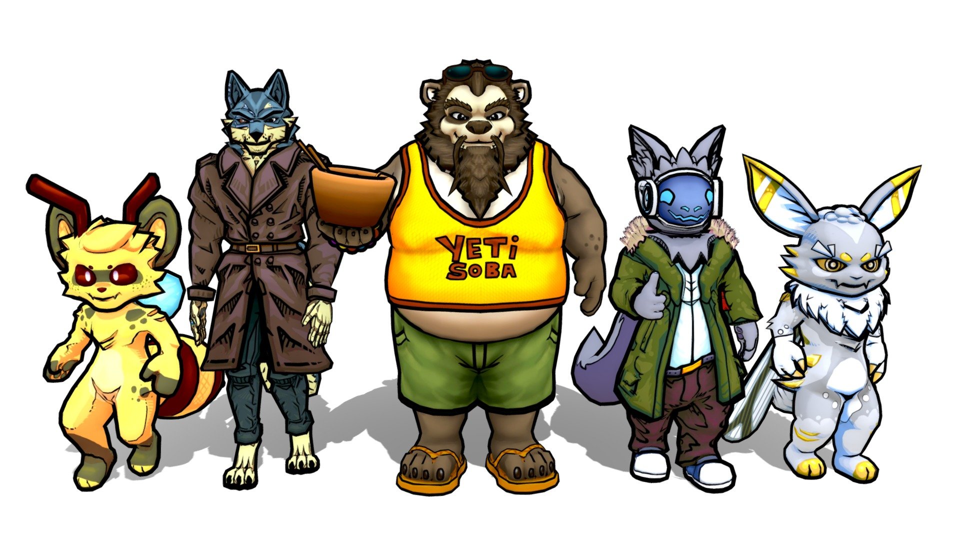 The Crew - 3D model by Liron (@LironHero) [7d00b23] - Sketchfab