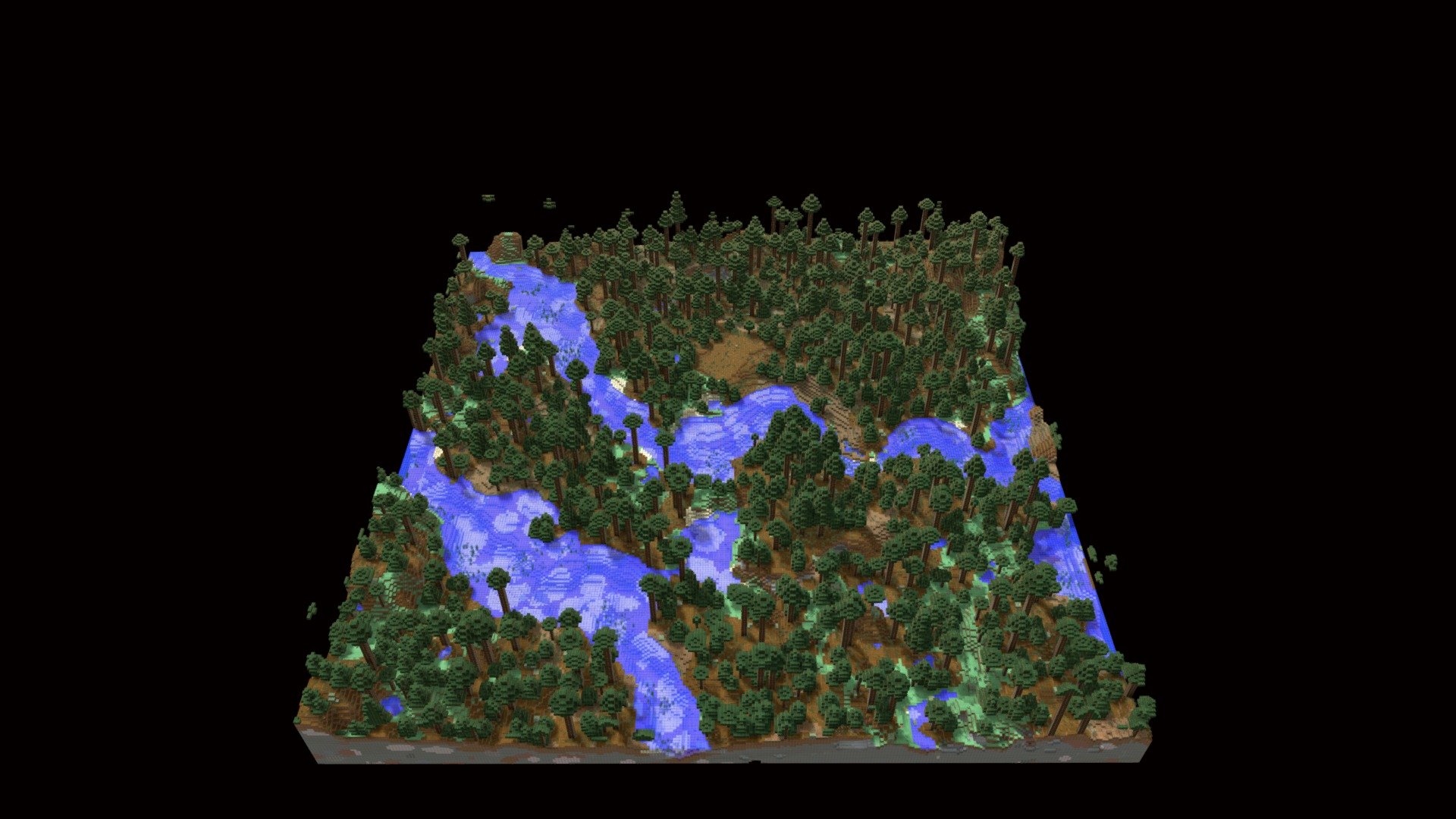Taiga Minecraft 2.0 - 3D model by 6P06 [7d02860] - Sketchfab