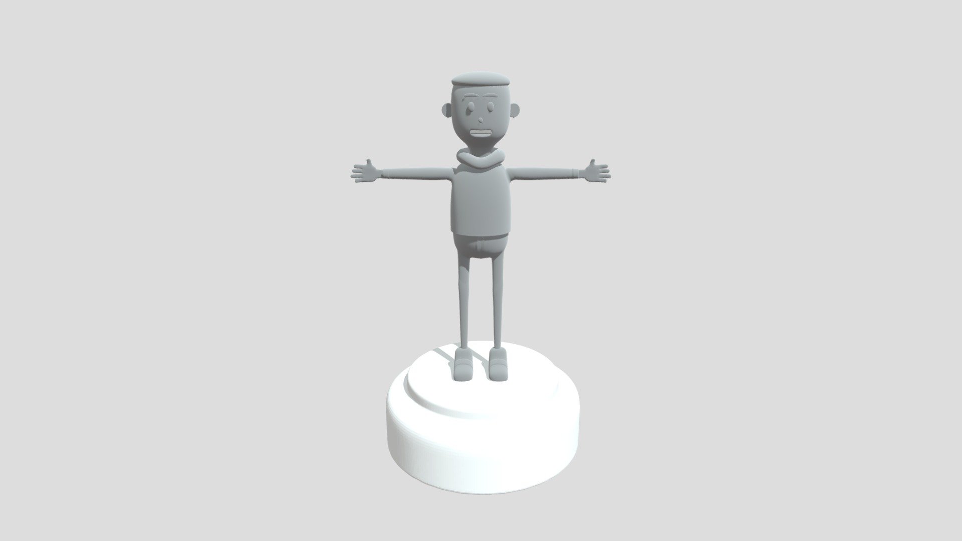 Charismatic character lowpoly, with base - 3D model by KIMBO 3D (@kimbo ...
