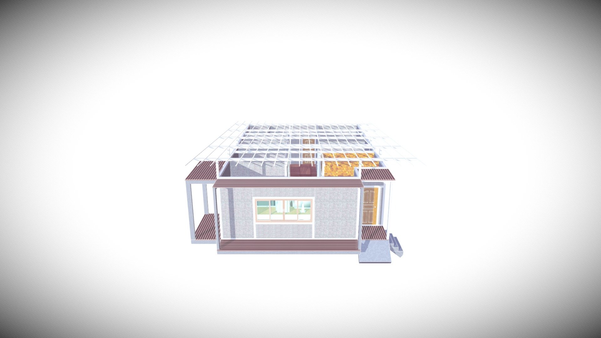 House Loft - 3D model by cab711 [7d036a4] - Sketchfab