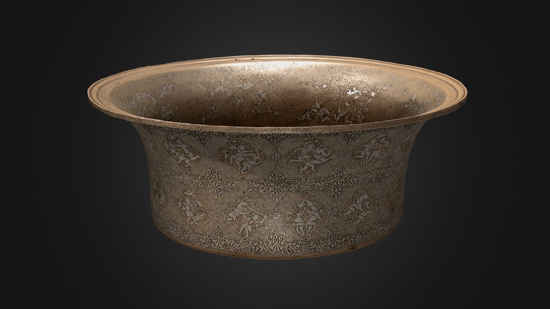 Bassin Sultan al-'Adil II (Test) - 3D model by Fantomas (@rmngp-france ...