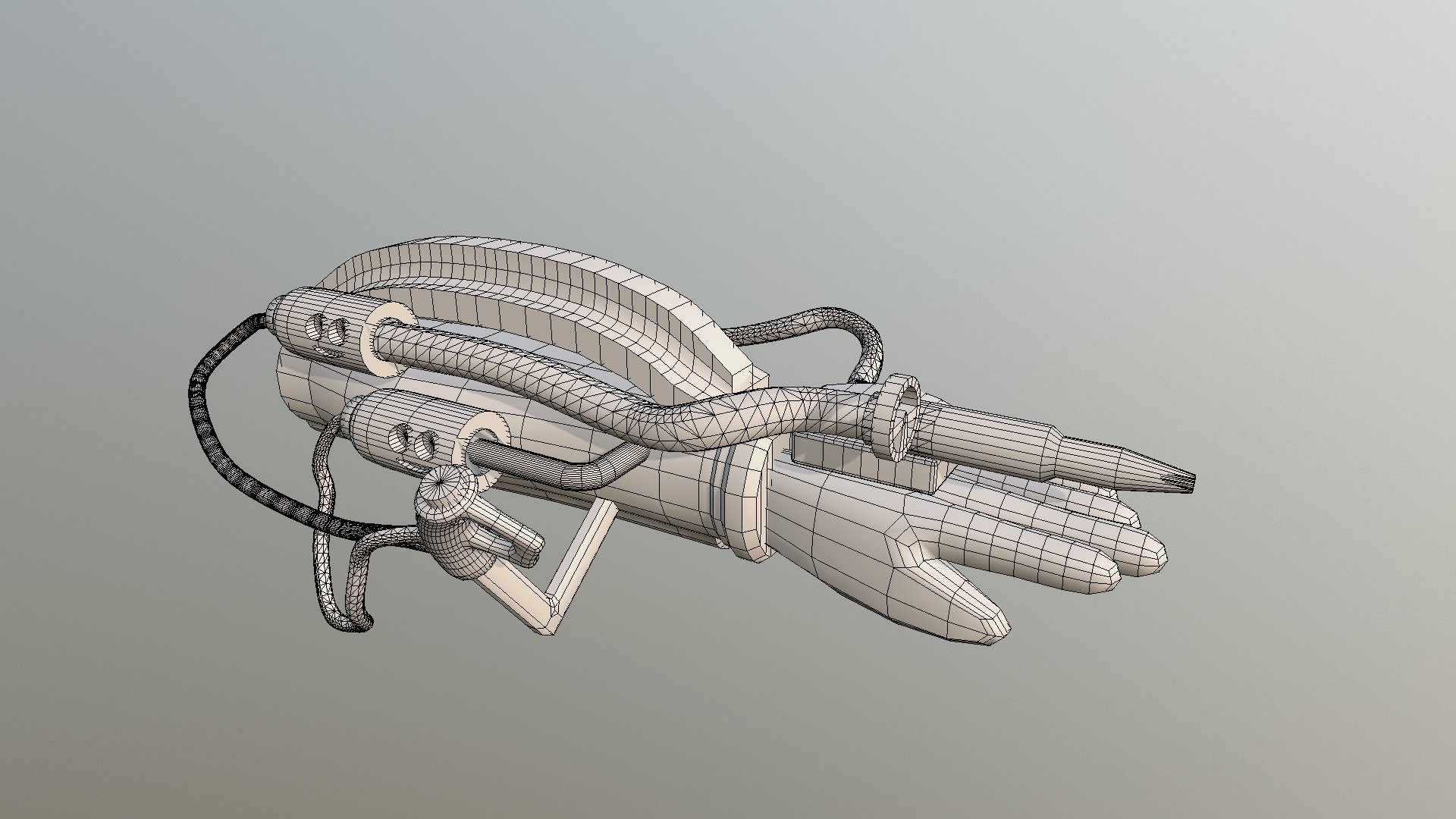 Maya Weapon - 3D model by jipwouw [7d0421c] - Sketchfab