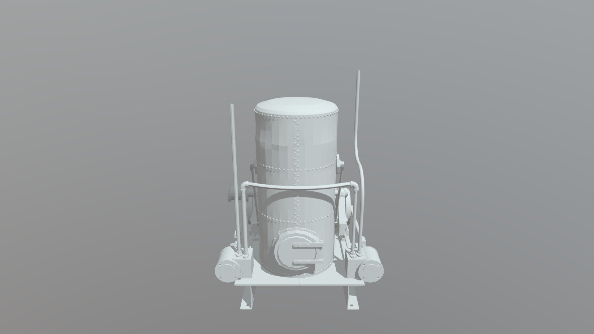 Steam Donkey 01 - 3D model by DavidGG94 [7d0451e] - Sketchfab