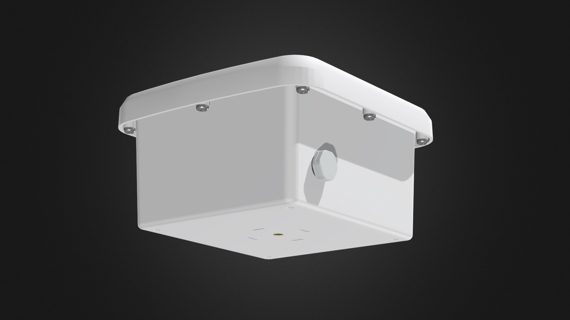IP68 ENCLOSURE with VENTILATION PLUG WGV15-16-8W - 3D model by ...