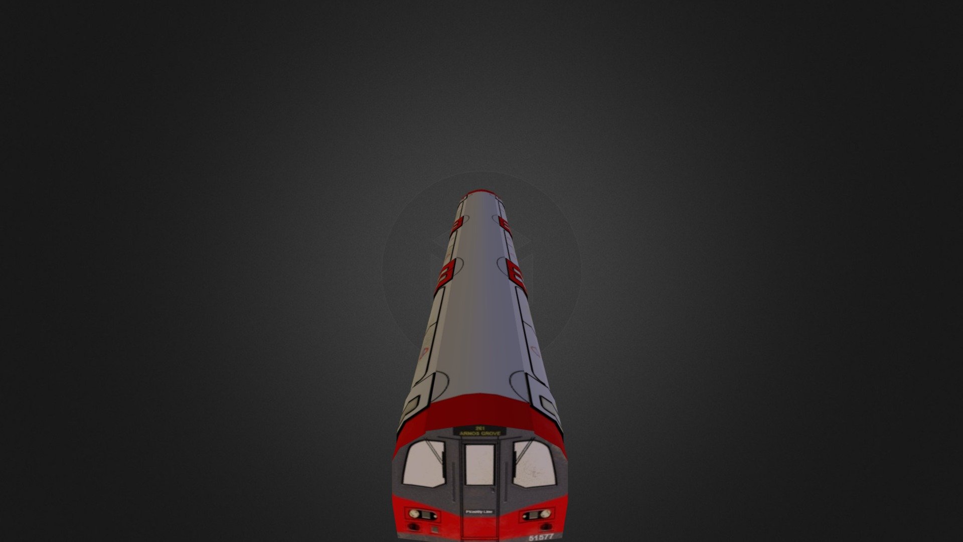 London Underground Metro - 3D model by simonvandamme [7d06e62] - Sketchfab