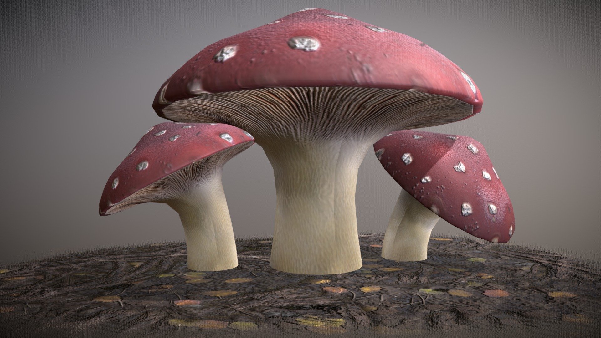 Shroom High Poly - Buy Royalty Free 3D model by Christian Daly Design ...