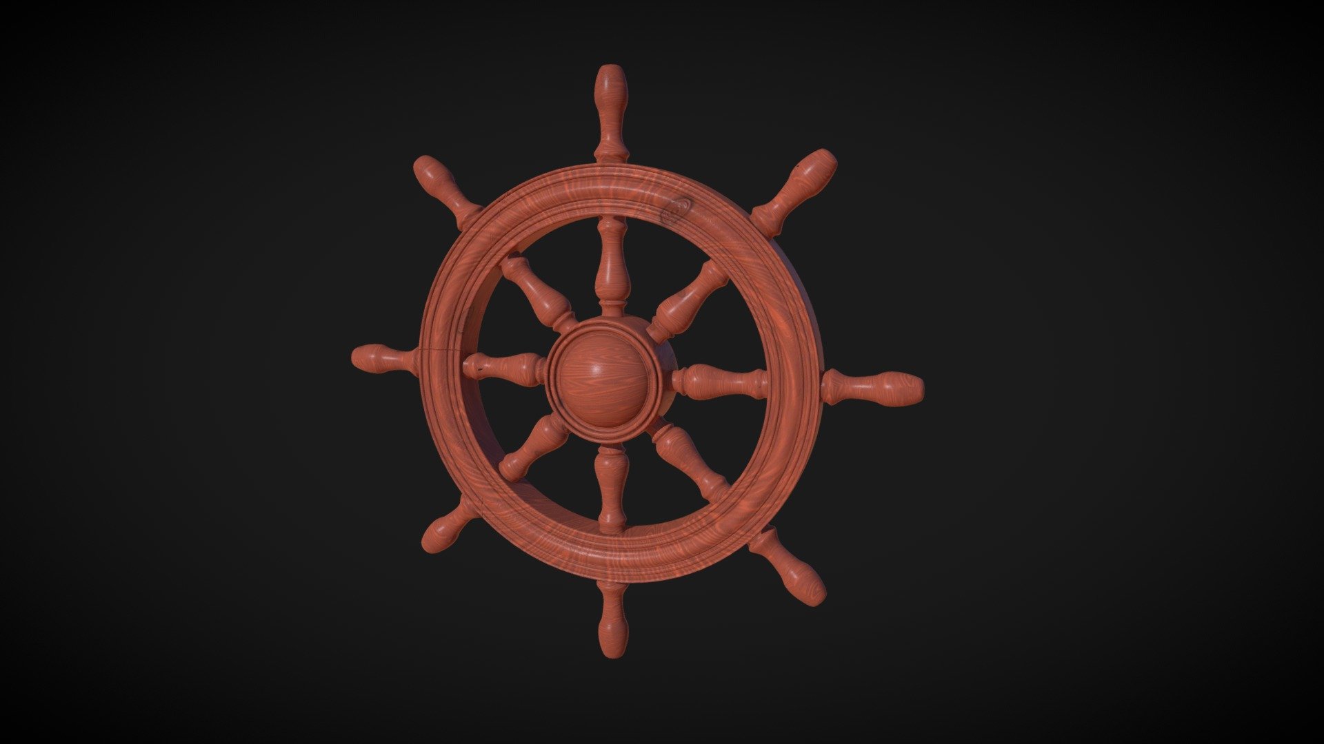 Ship Wheel - Buy Royalty Free 3D model by Jon Marsee (@jdmarsee ...