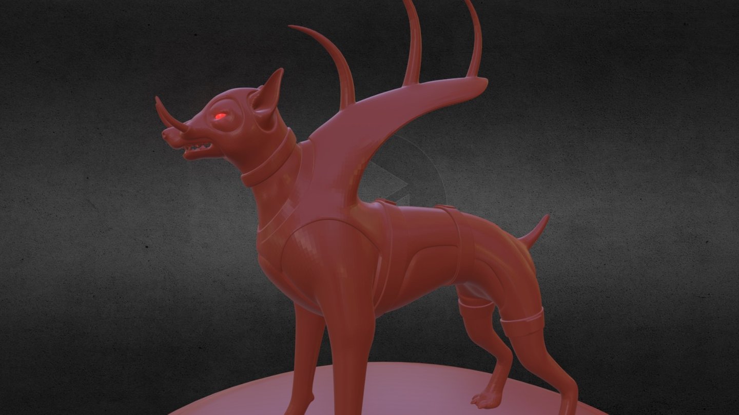 Demon Dog - 3D model by garyellington [7d0a53c] - Sketchfab