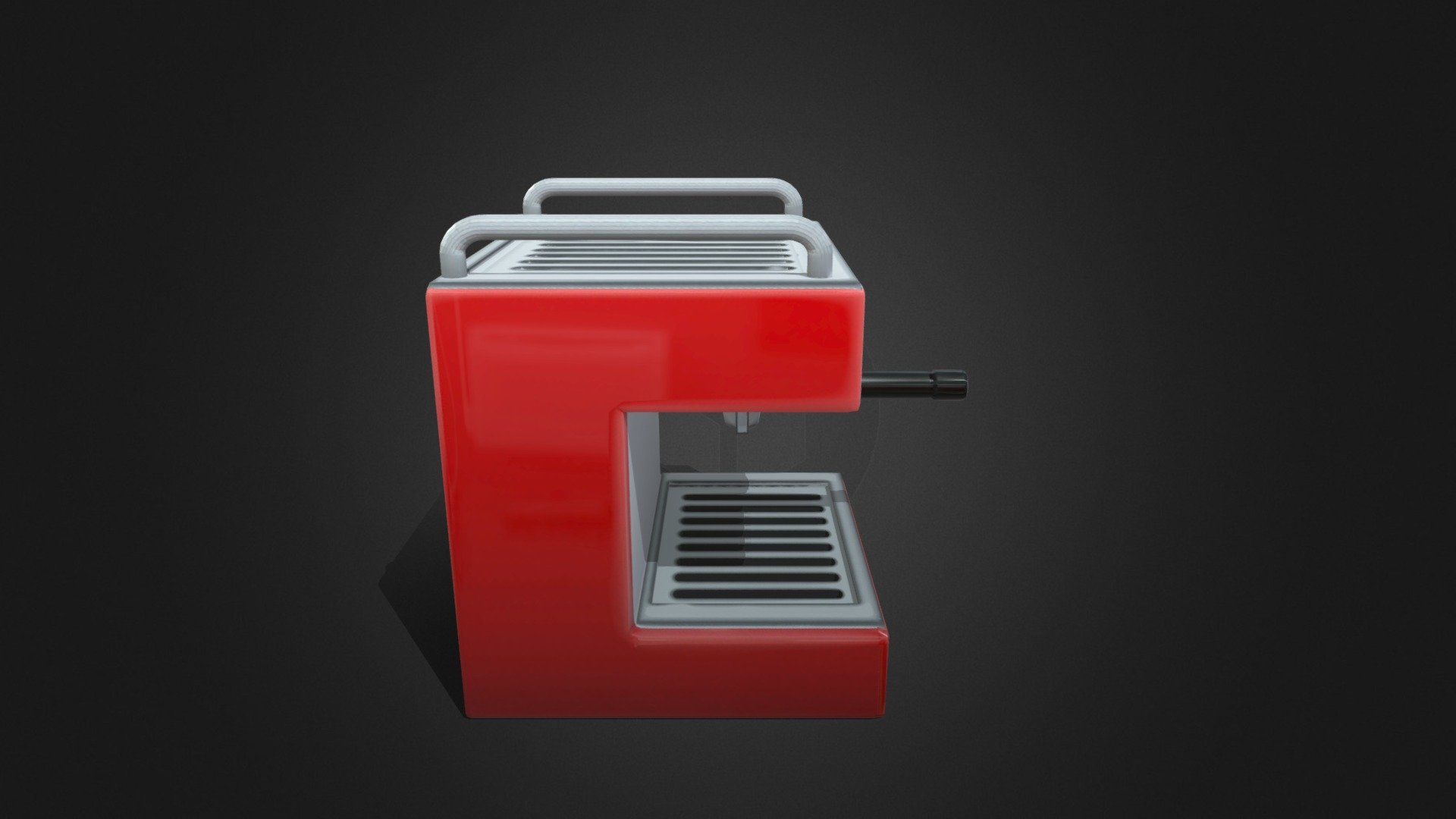 Coffee_Machine - 3D model by Emiliteeh [7d0a599] - Sketchfab