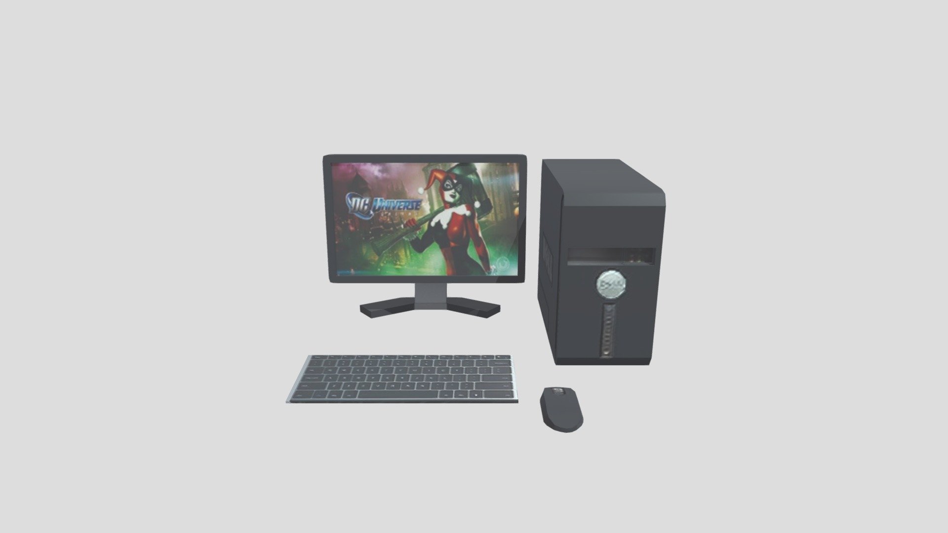 Computer model Low Poly - Download Free 3D model by jjones015 [7d0a70a ...