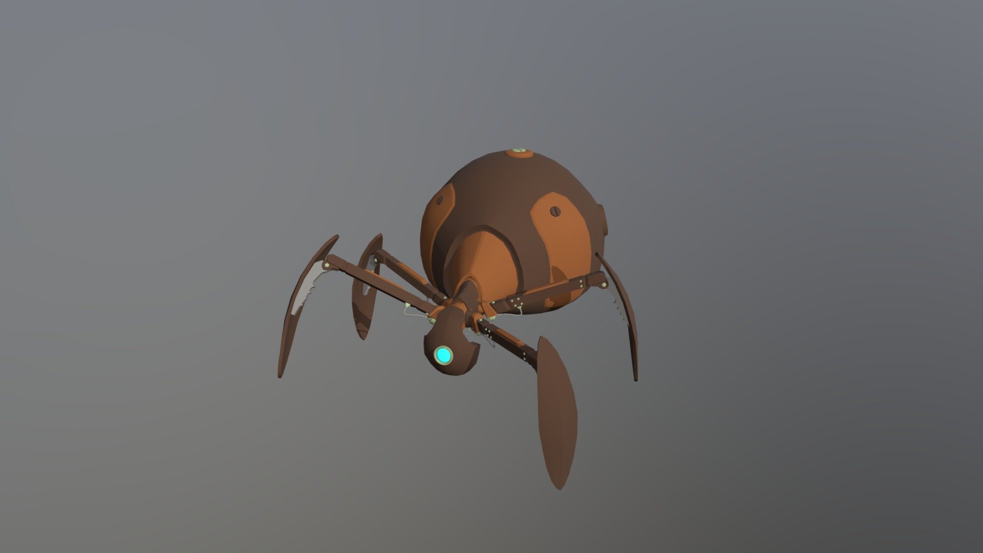 bug robot - Download Free 3D model by Dmitry_Nzh [7d0aeec] - Sketchfab
